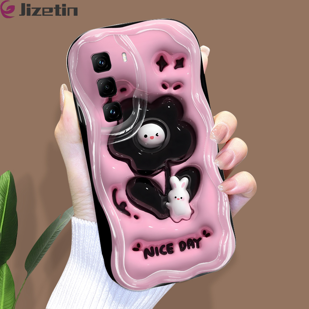 Jizetin for Infinix Hot 50 4G Hot 50 Pro 4G Back Cover Creative Cute ...