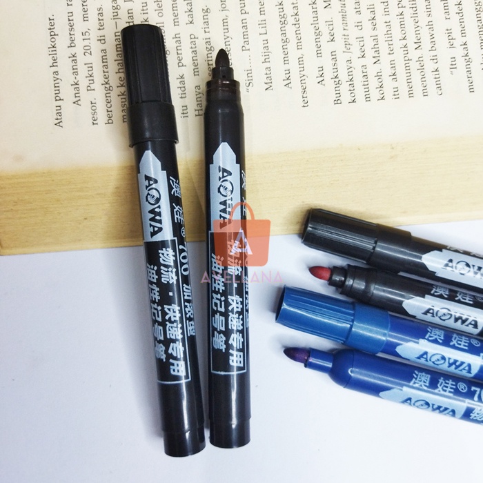 Spidol Permanent AOWA 700 Permanent Markers | Lazada Indonesia