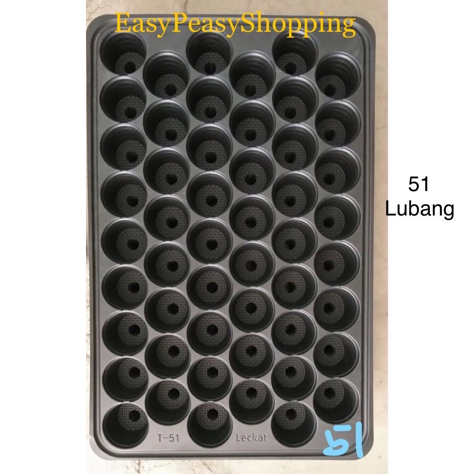 Seedling Tray Holes/Tray Semaian Lubang(READY STOCK) | Lazada