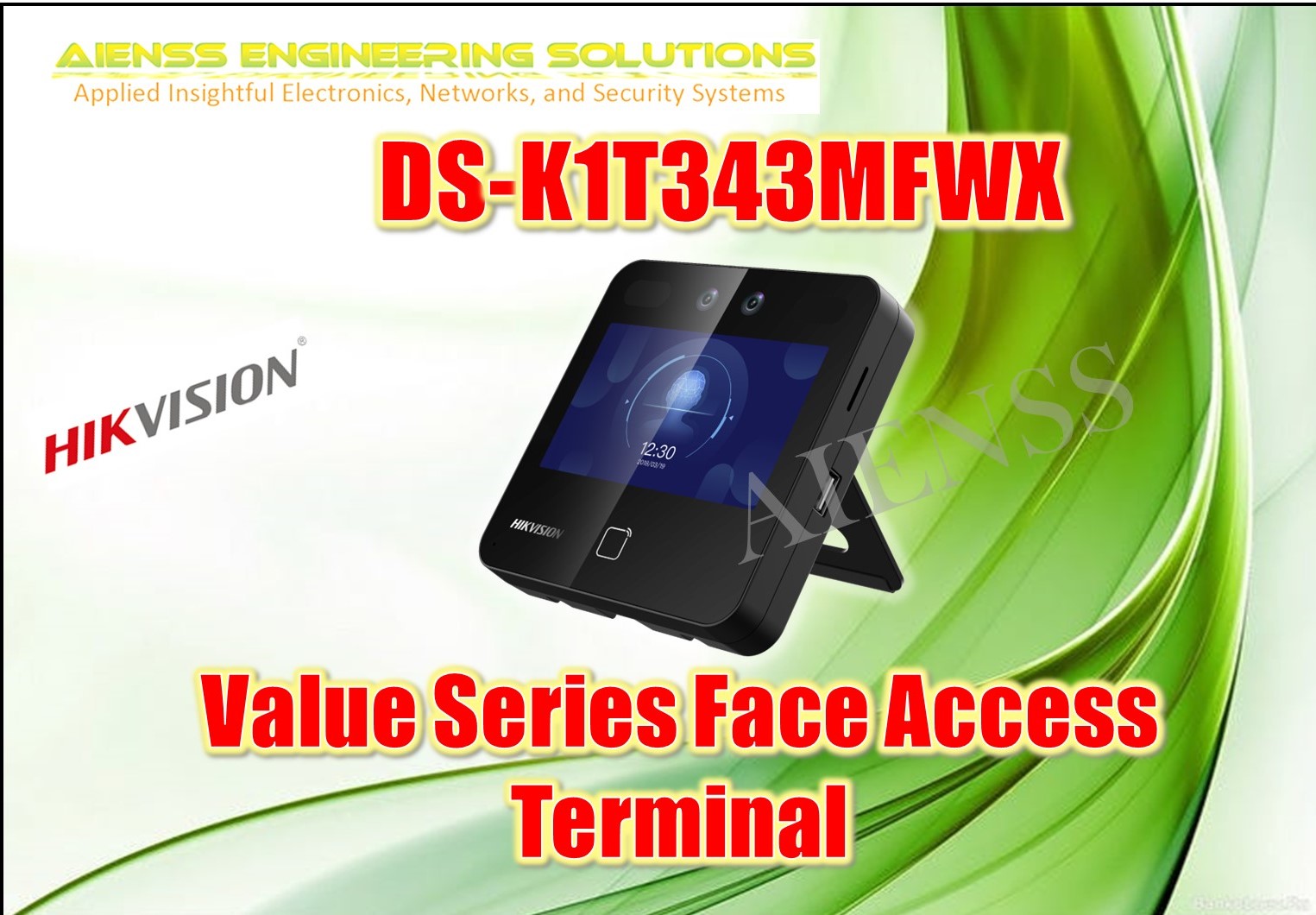 DS-K1T343MFWX Value Series Face Access Terminal HIKVISION | Lazada PH