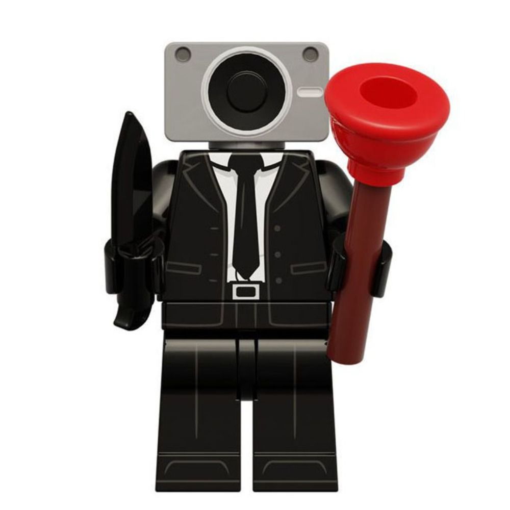 set Role Play Skibidi Toilet Skibidi Toilet Bricks Dolls Titan Clock ...