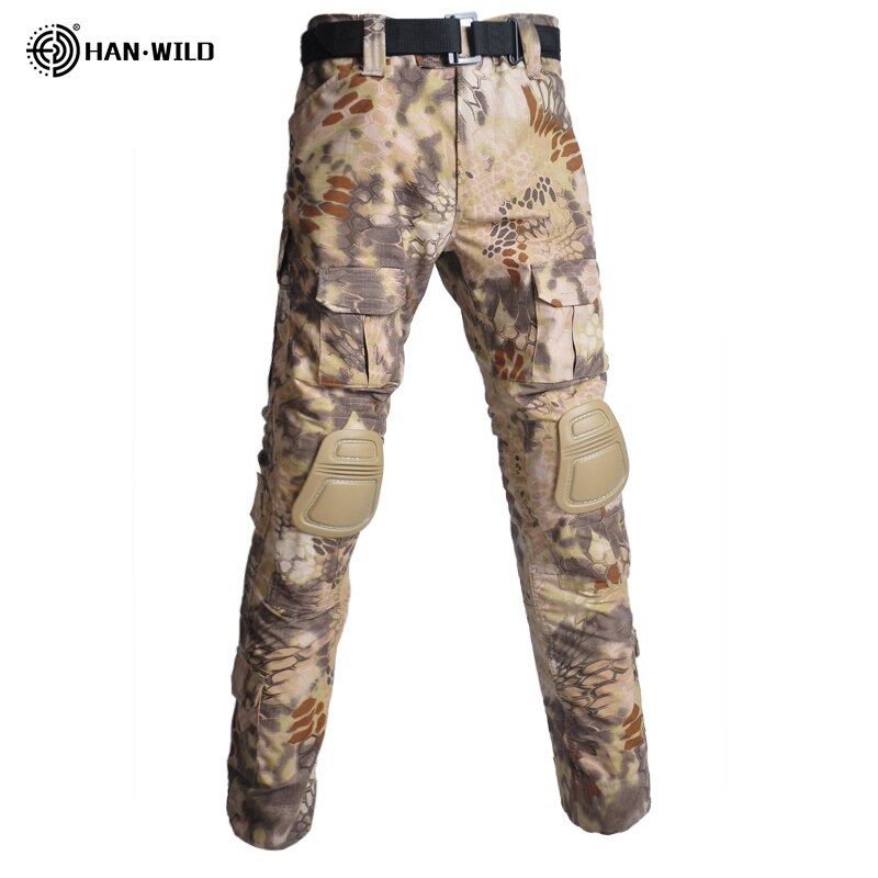 HAN WILD Uniform Tactical Combat Shirt US Army Clothing Tatico Tops ...