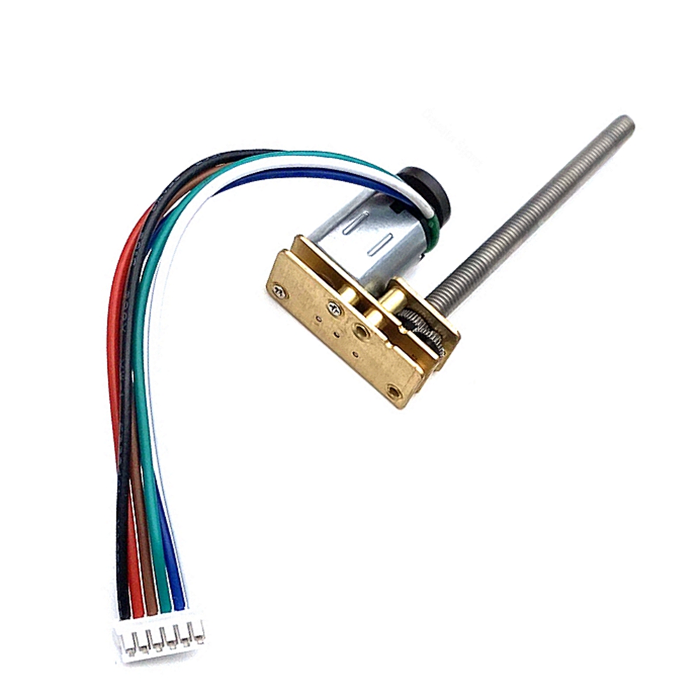 DC Encoder Motor N20 3V6V12V M3 M4 55MM Screw Thread Long Shaft ...