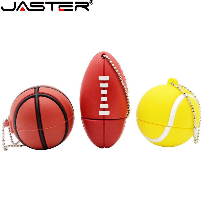 JASTER Football USB Flash Drives 128GB Basketball Memory Stick 64GB ...