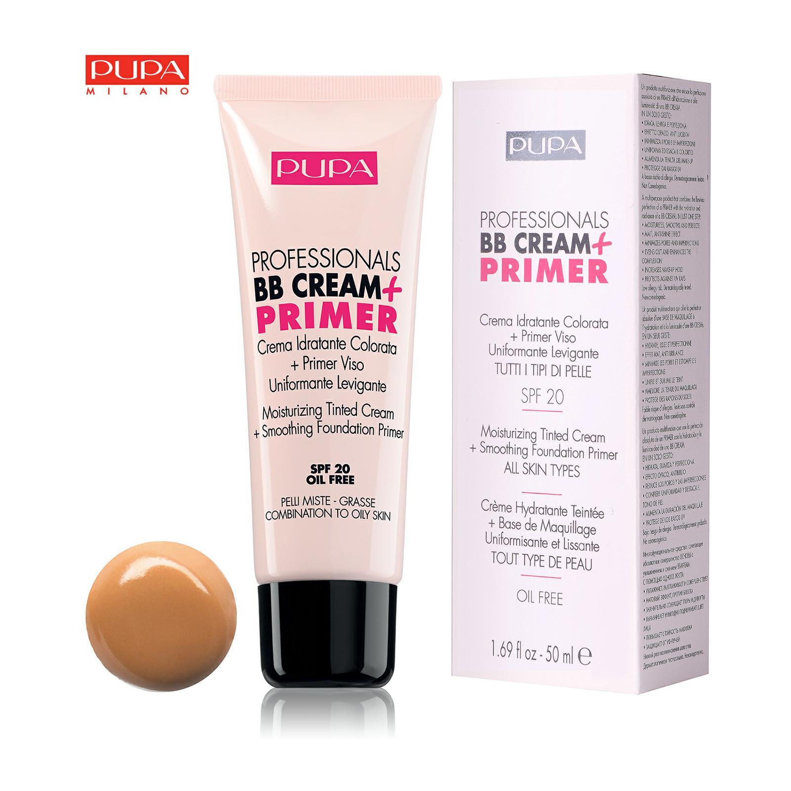 Pupa Milano Professional BB Cream + Primer - 001 Nude | Lazada Singapore