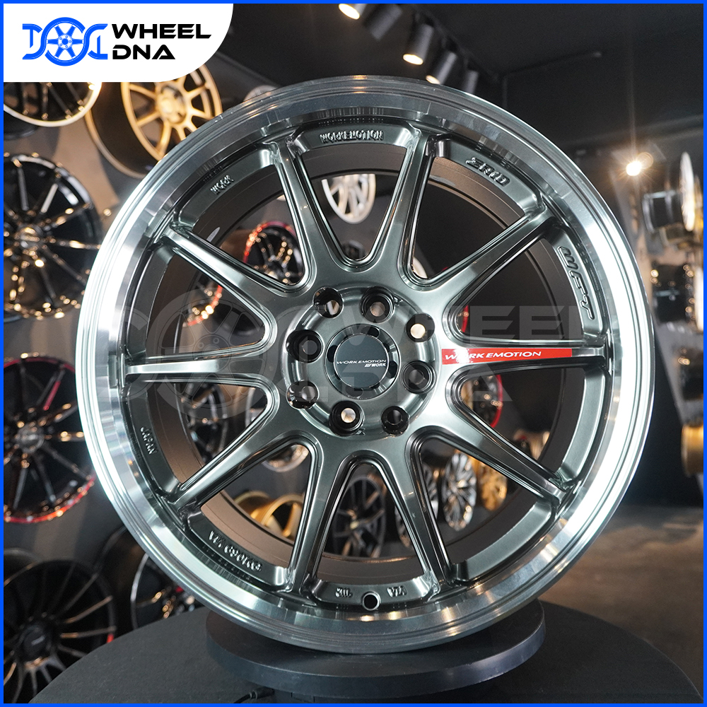 New Sport Rim WORK EMOTION ZR10 17 Inch 8H100/114.3 Wheel DNA Alza Myvi ...