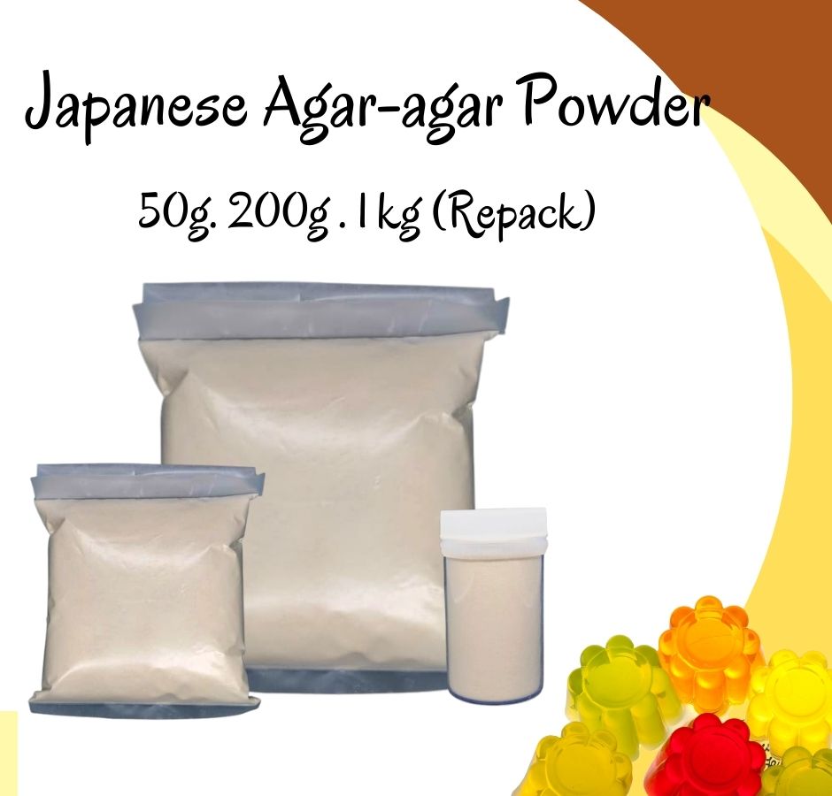 Premium Japanese Agar-agar Powder (Gelling Agent) 日本燕菜粉 (Repack） | Lazada
