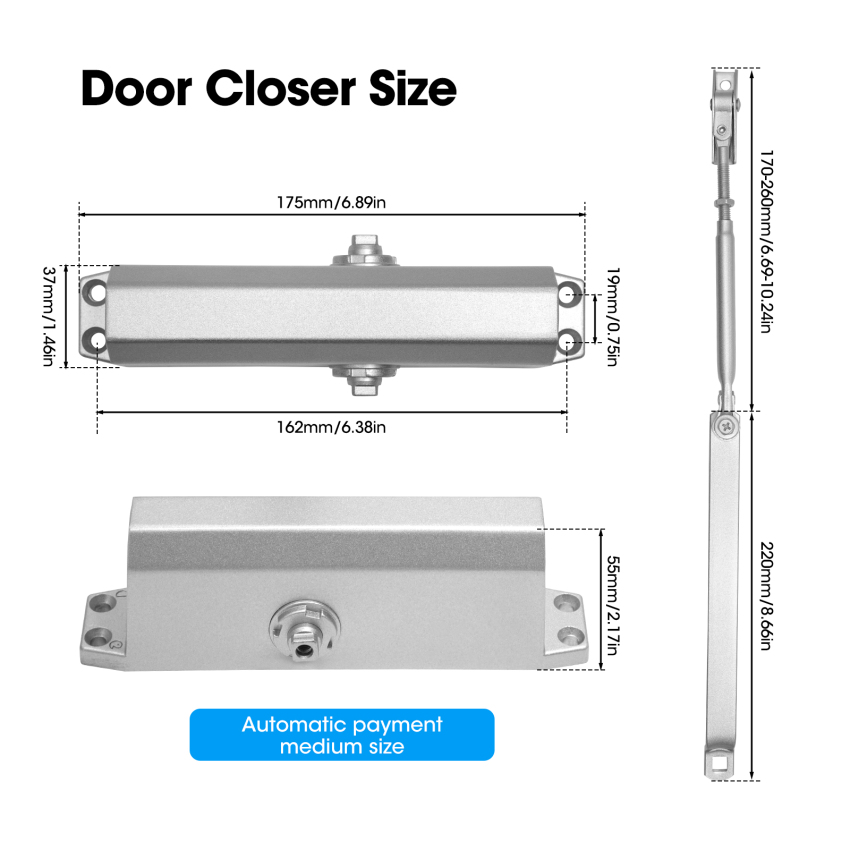 ⚡️Fast Delivery⚡️Household push-pull unit door closing artifact ...