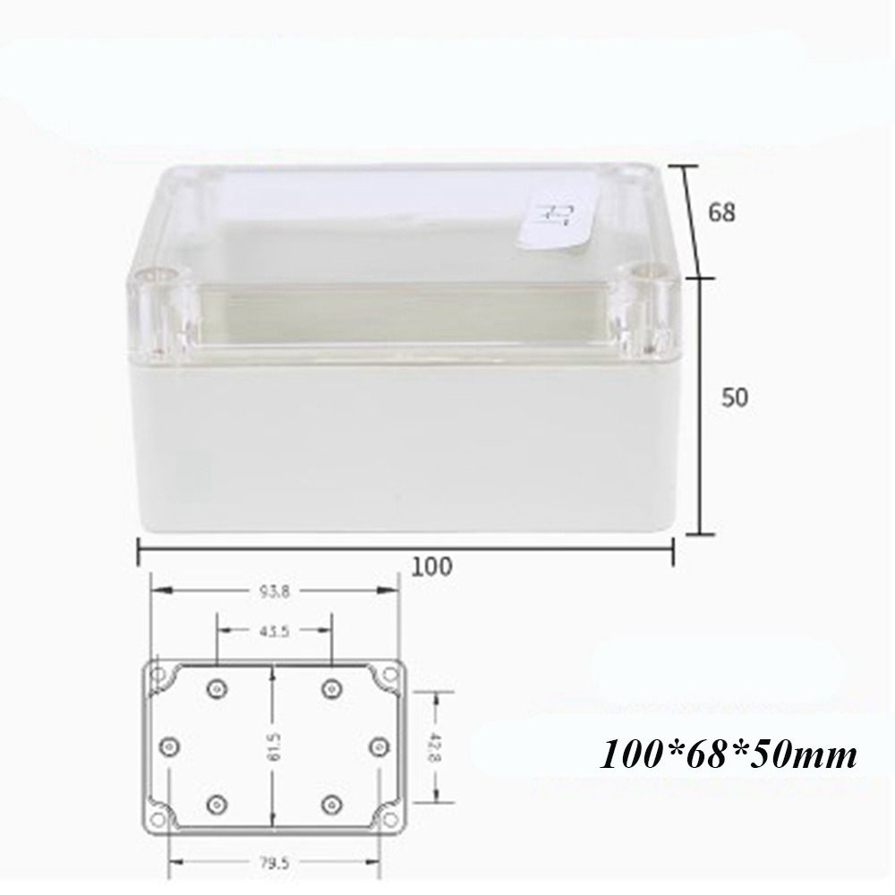 Waterproof Outdoor Junction Box Transparent 10 Styles Electronic ...