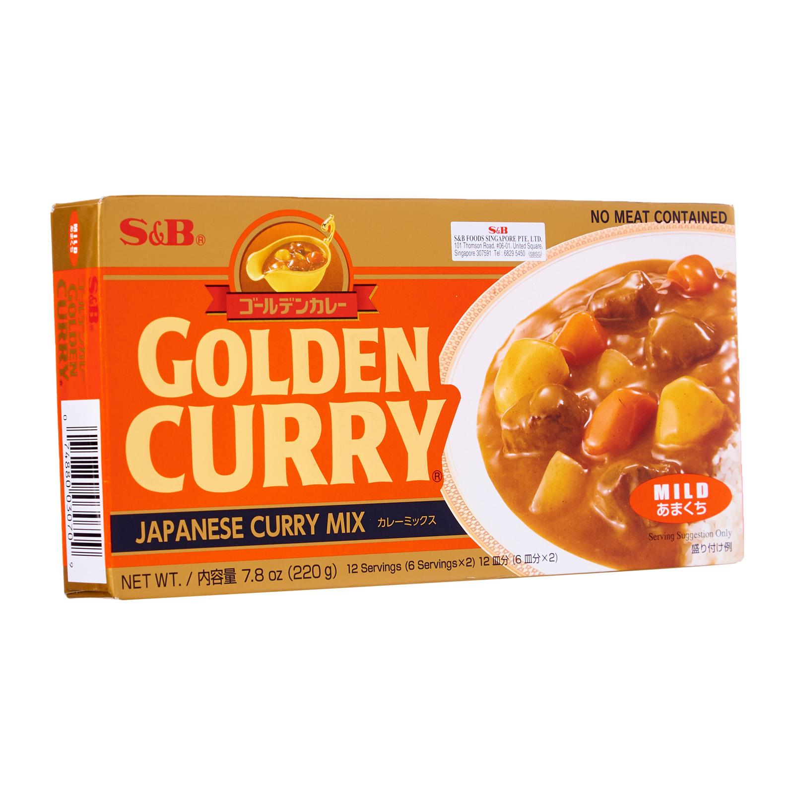 S&B Golden Curry Paste Mild 220G | Lazada Singapore