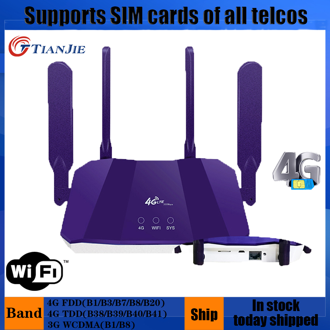 【Modified】4G Router Wifi Modem Lte Access Point Mobile CPE Antenna ...