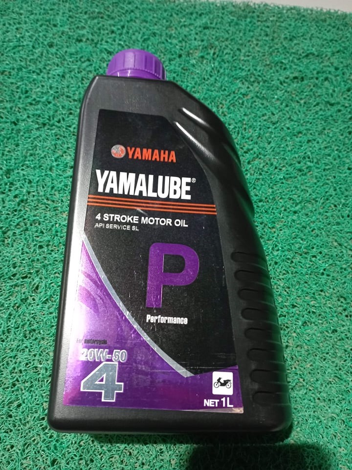 YAMAHA YAMALUBE PERFORMANCE 4 STROKE MOTOR OIL 20W-50 1L | Lazada PH