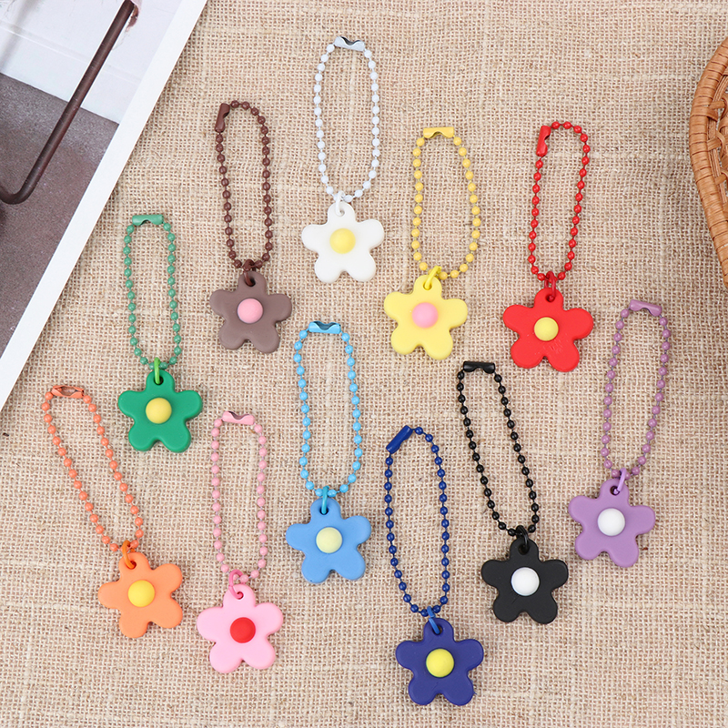 Woman Car Key Accessories Backpack Pendant Gift Ornament Cute Colorful ...