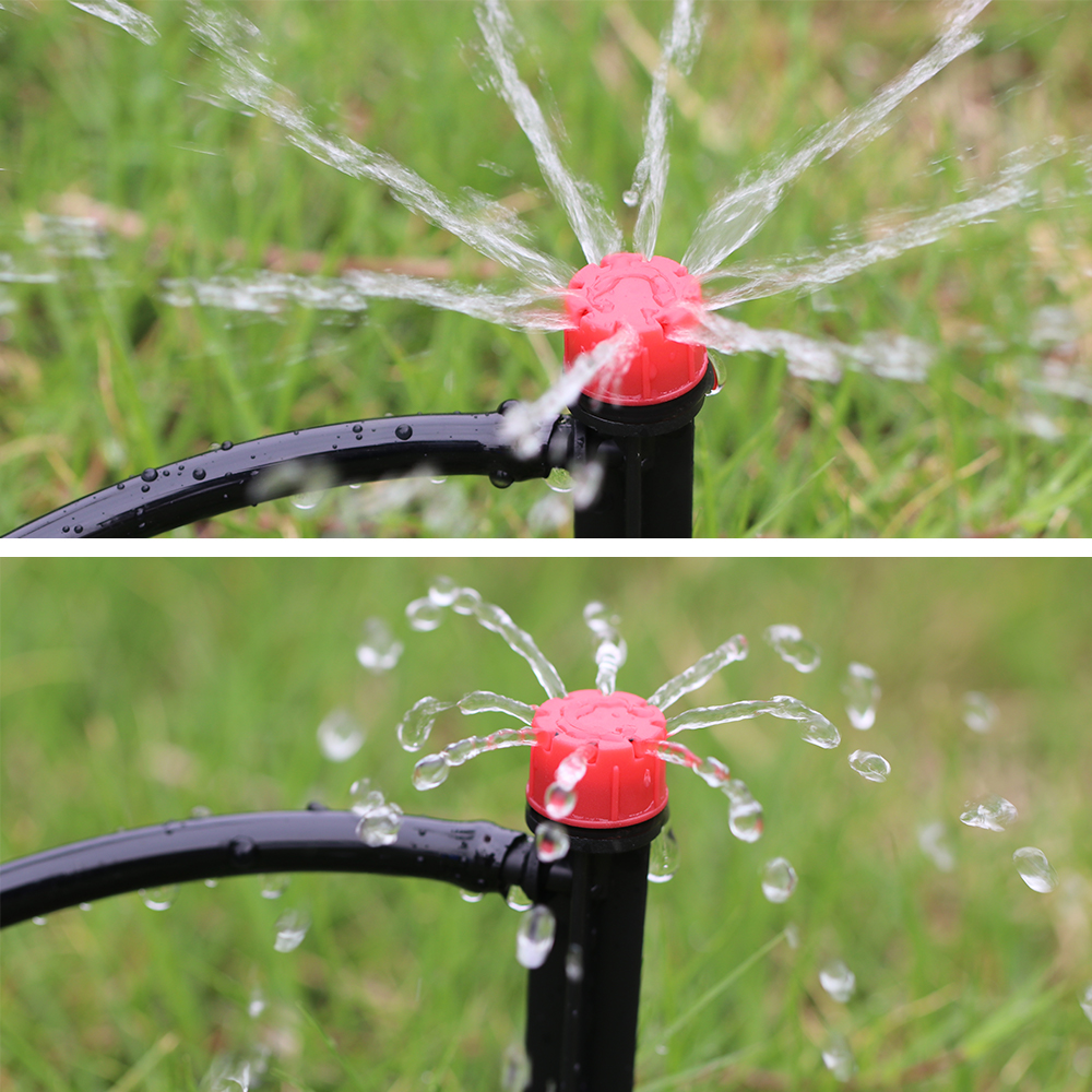 30-50m Smart Garden Watering System Adjustable Dropper Misting Cooling ...
