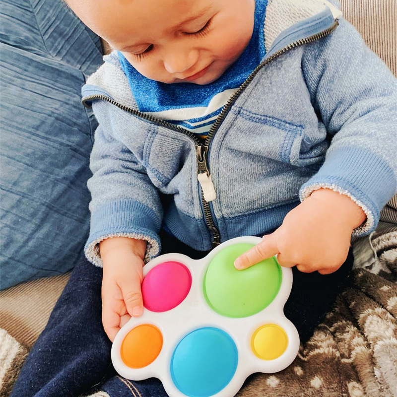 【Hot New Release】Infant Baby Toys Montessori Exercise Board Rattle ...