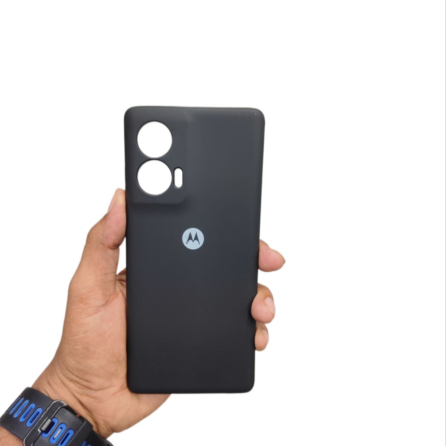 For Motorola Moto G35 Soft Silicone Shockproof Round Edge Camera Bumper ...