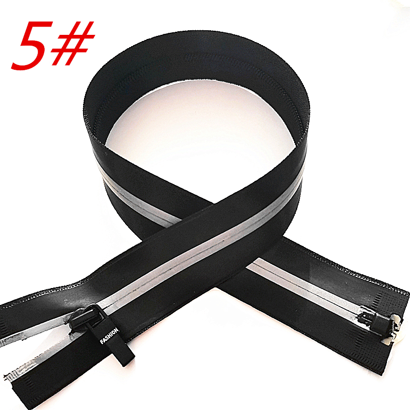 2 Pieces Of 20/70cm 5 Open End Black Waterproof Reflective Tpu Nylon ...
