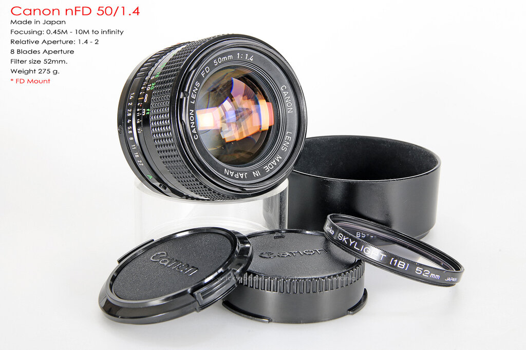 Canon FDn 501.4 Canon FD Mount - VintagePhotoMania - ThaiPick