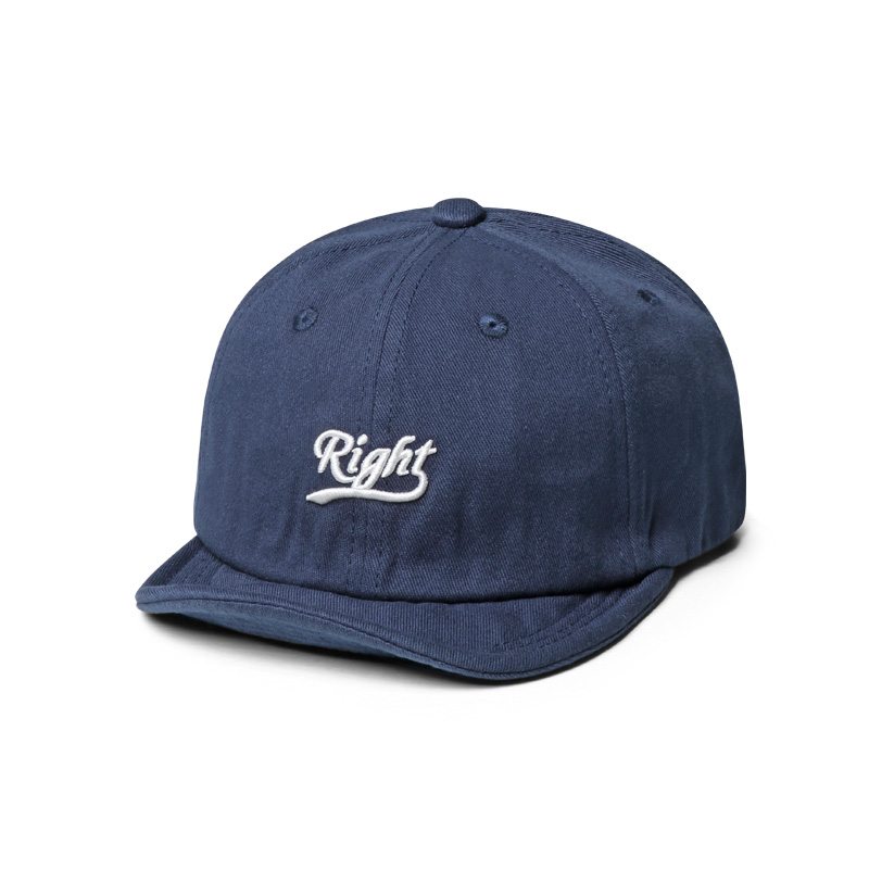 【Wildfolk Studio】Big Size American Retro Flat Brim Cap Men's Trendy ...