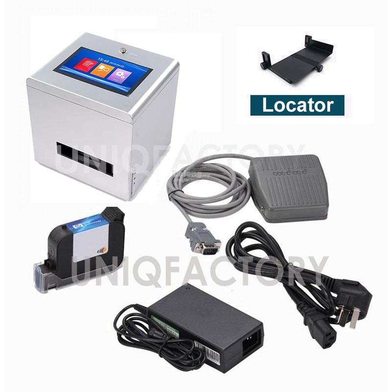 NEW Desktop Expiry Date Printer 7" Touch Screen Auto Smart Static Inkjet Coder Coding Batch ...