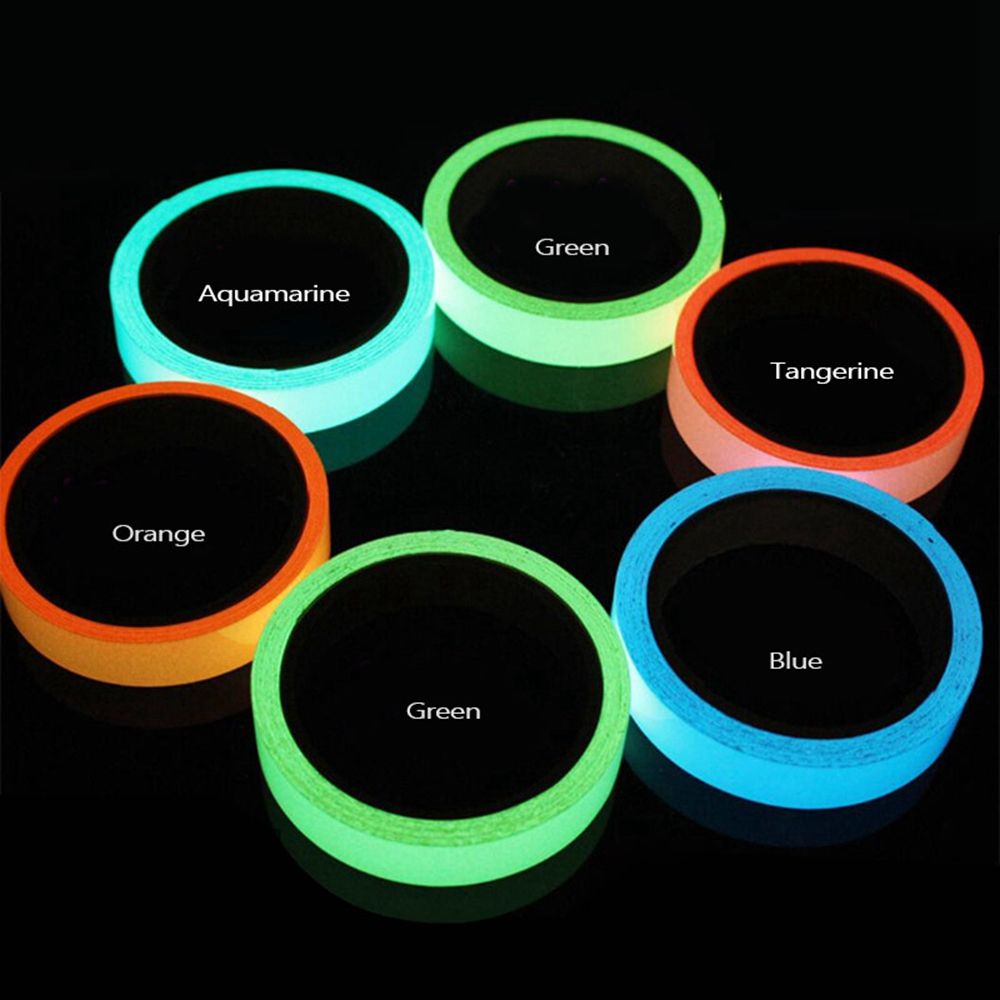 Striking Removable Bicycle Wheel Decals Glow in The Dark Stickers Neon ...