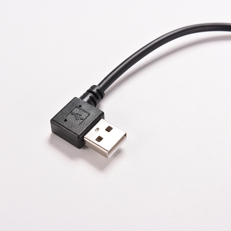 【Must-have】27cm Adapter Connector Converter Right Angle USB 2.0 Male to ...