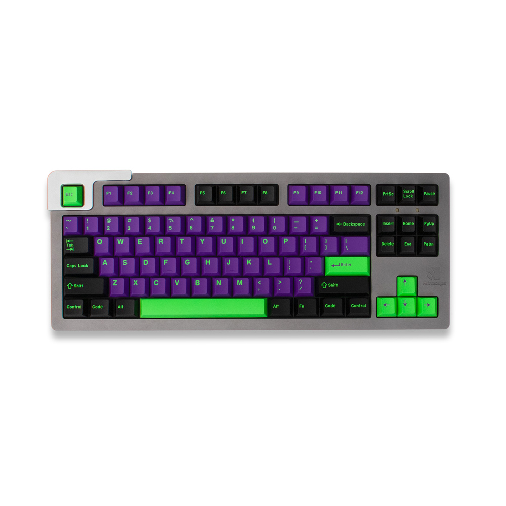 GMK Mecha-01 EVA Keycaps 173คีย์ ABS Double Shot Cherry Profile 6.25U ...