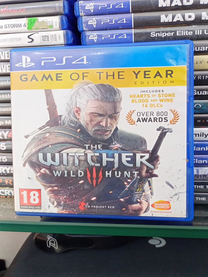 Playstation 4 Game The witcher 3 wild hunt PS4 dvd Witcher 3 | Daraz.pk