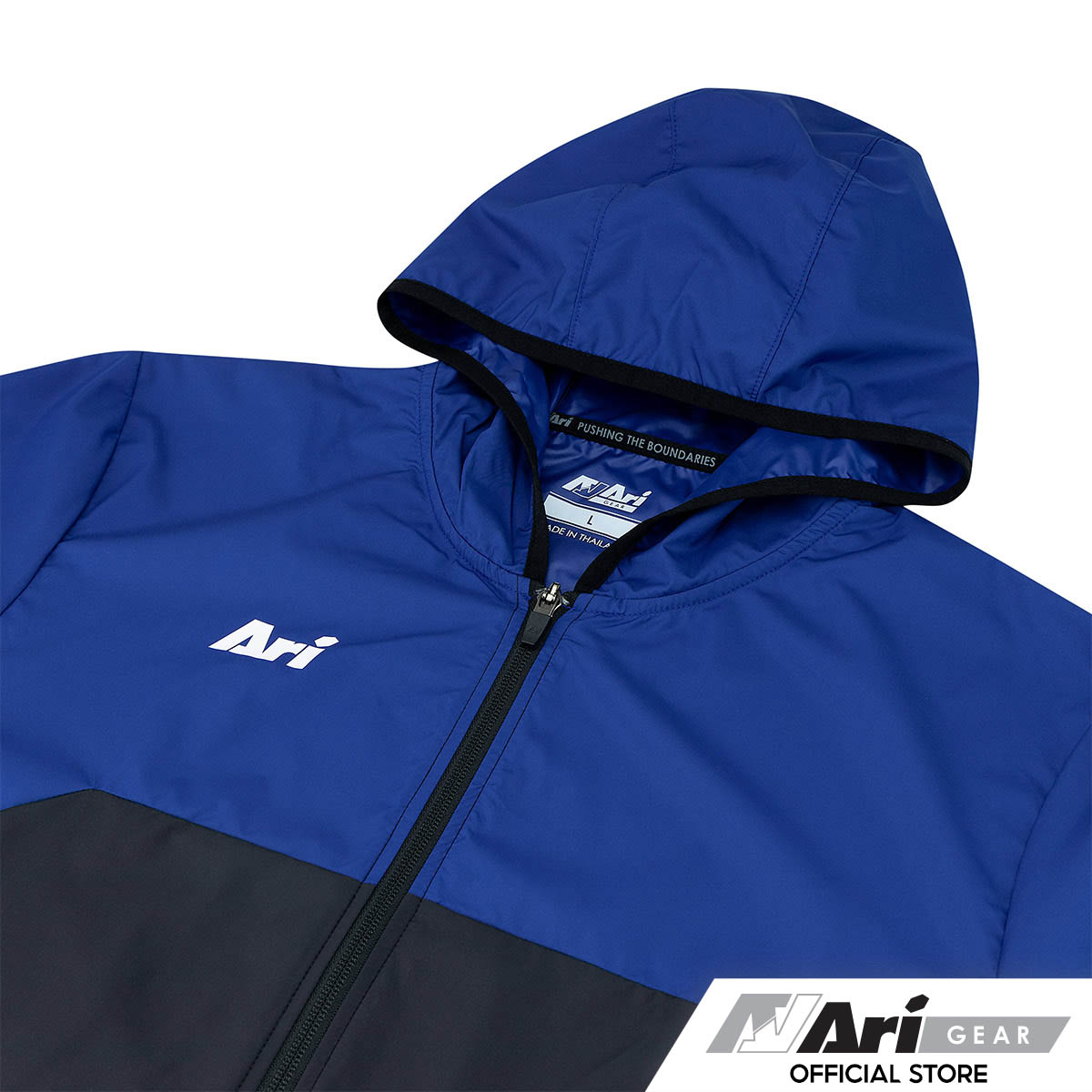 ARI WINDBLOCK JACKET - NAVY/BLACK/WHITE เสื้อแจ๊คเก็ต กันลม อาริ วินด์ ...