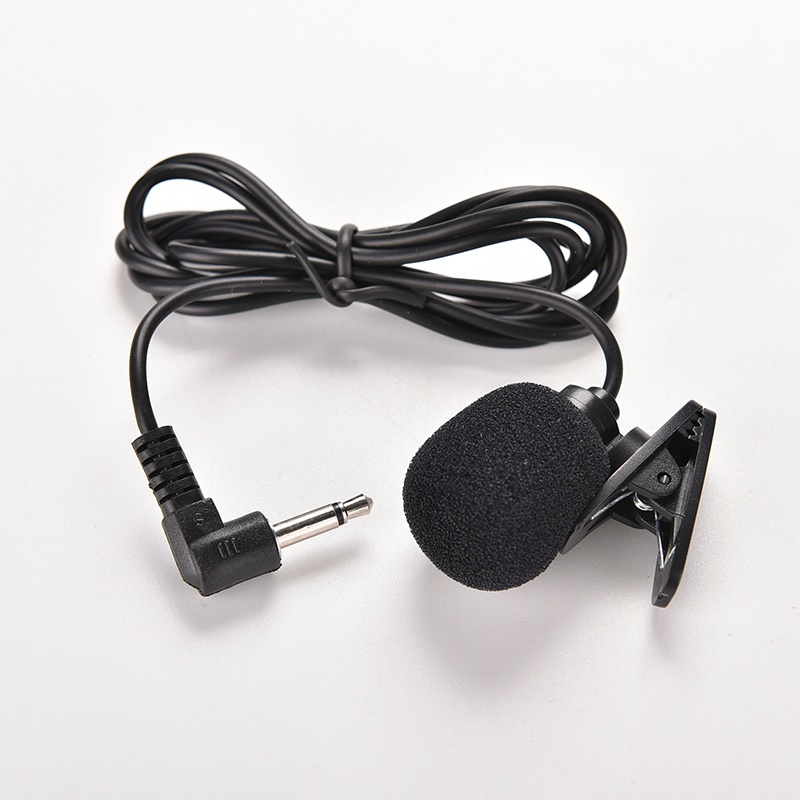 3.5mm Mini Studio Speech Mic Microphone Clip On Lapel For PC Desktop ...