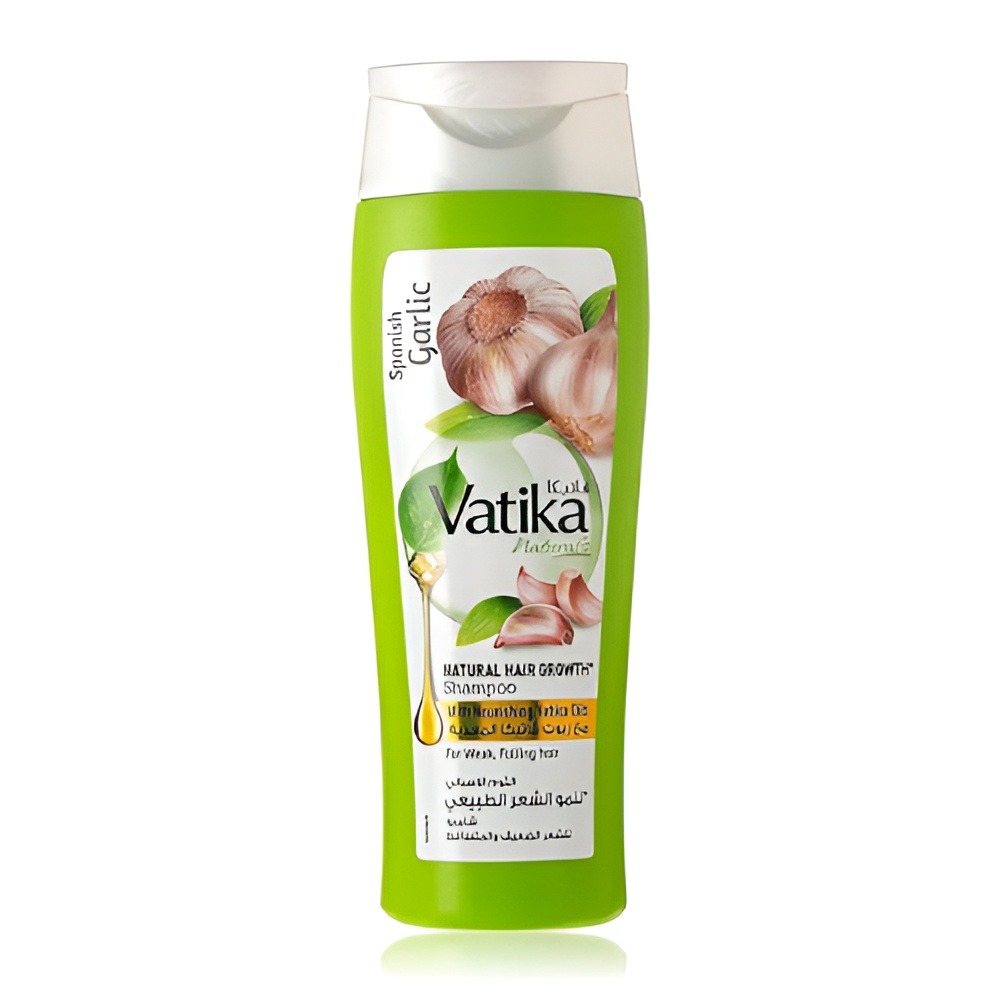 Vatika Garlic Shampoo 400ml For NATURAL HAIR GROWTH | Daraz.lk