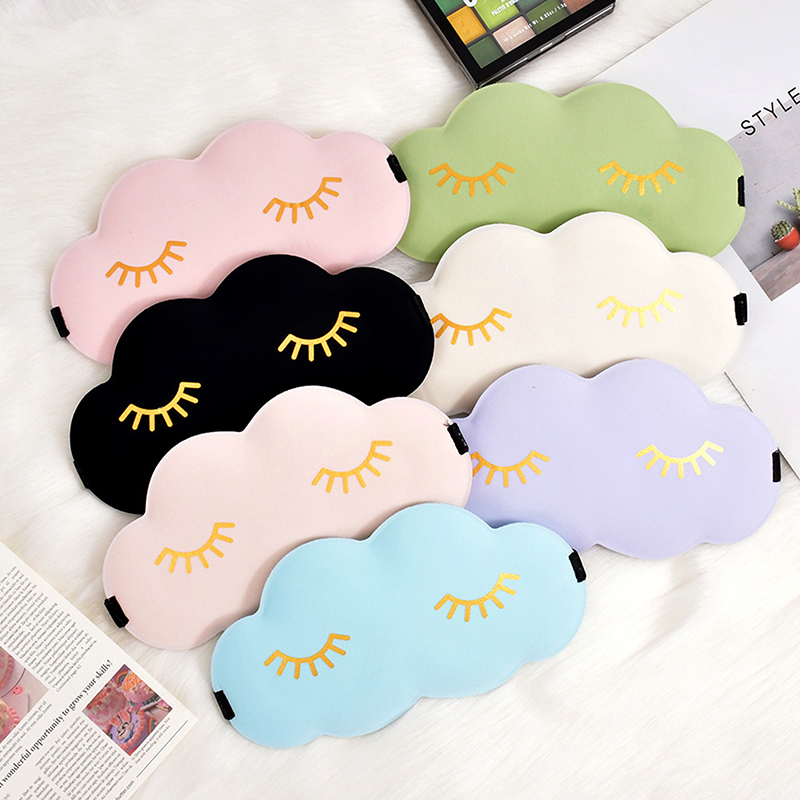1PC Sleeping Aid Eye Shade Cover Sleeping Blindfold 3D Cartoon Cloud ...