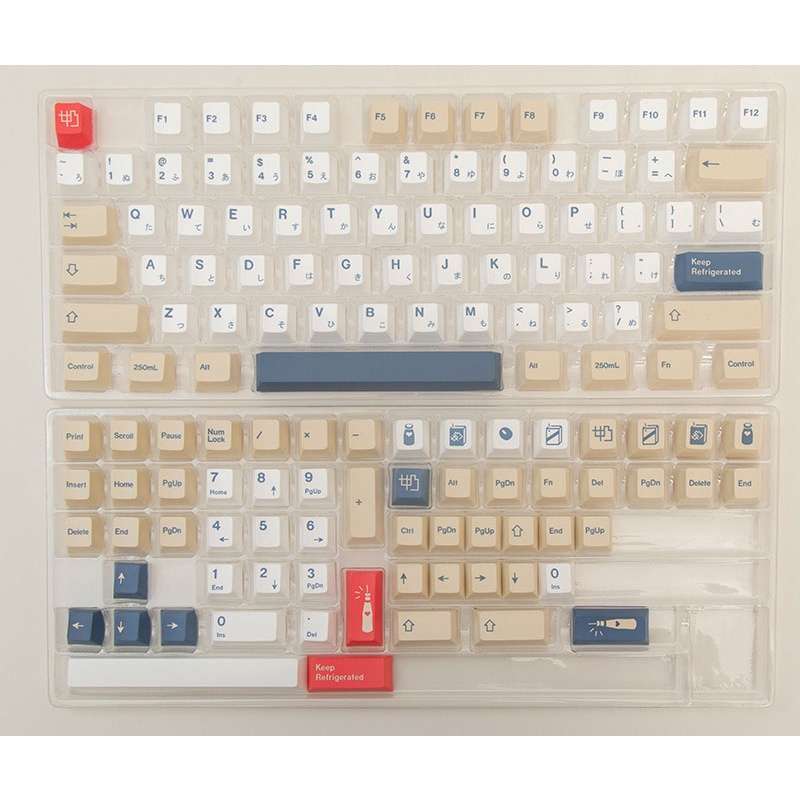# Gmk Soyamilk keycaps cherry profile Dye-Sublimation PBT keycap ...