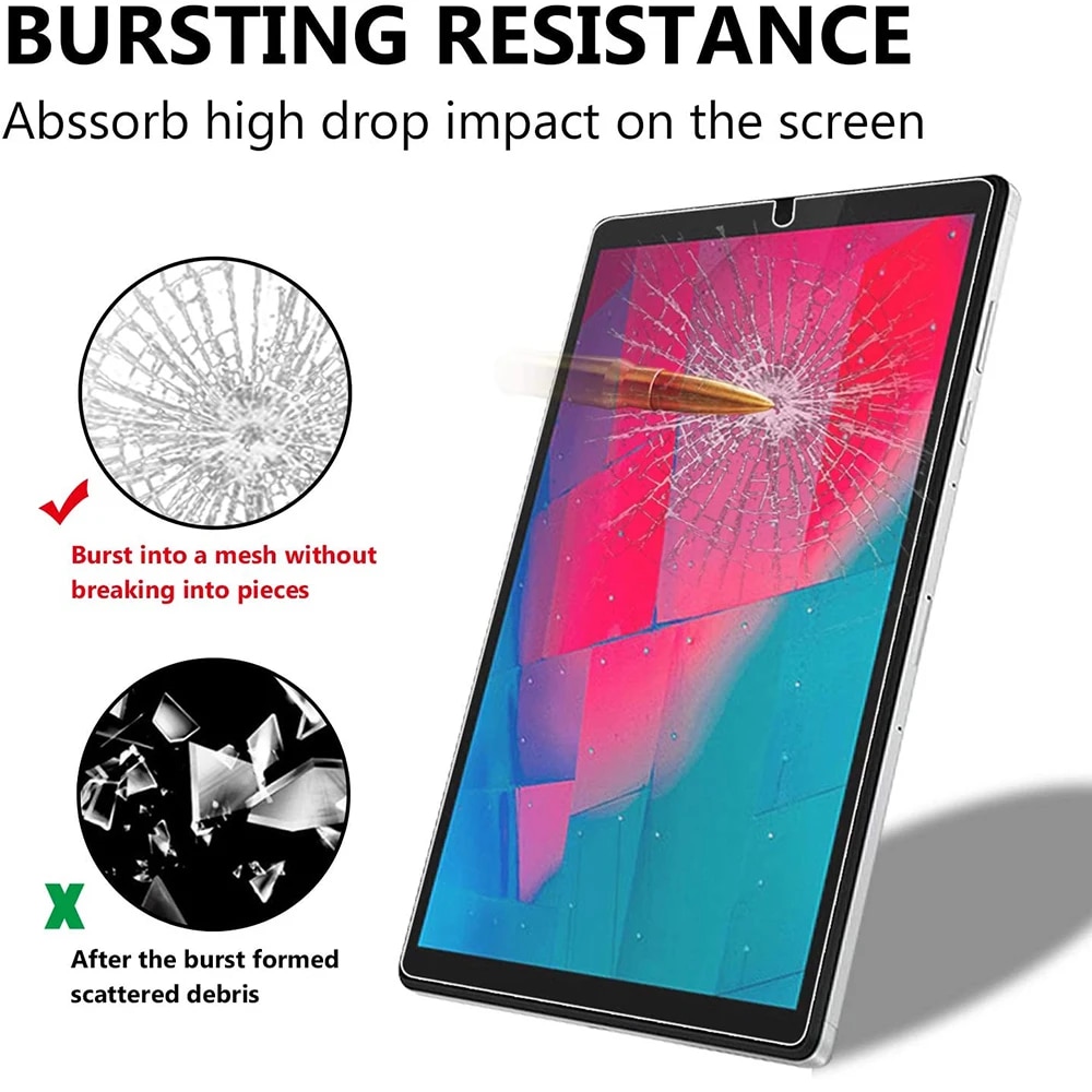 Tempered Glass Tablet Screen Protector For Lenovo Tab M10 2nd Gen 10.1 ...