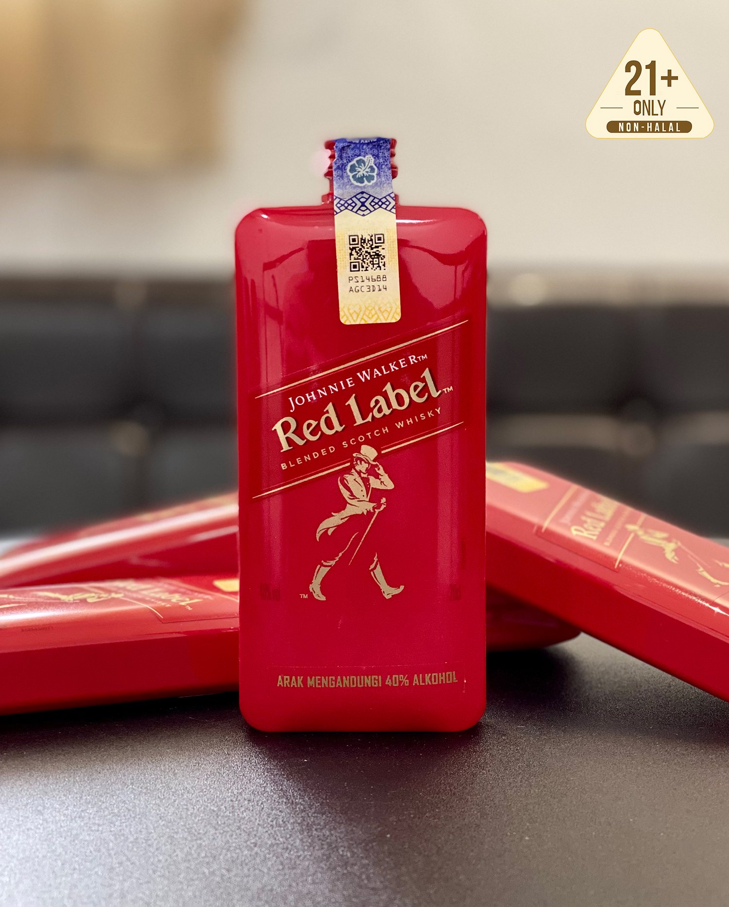 Johnnie Walker Red Label Pocket 200ml | Lazada