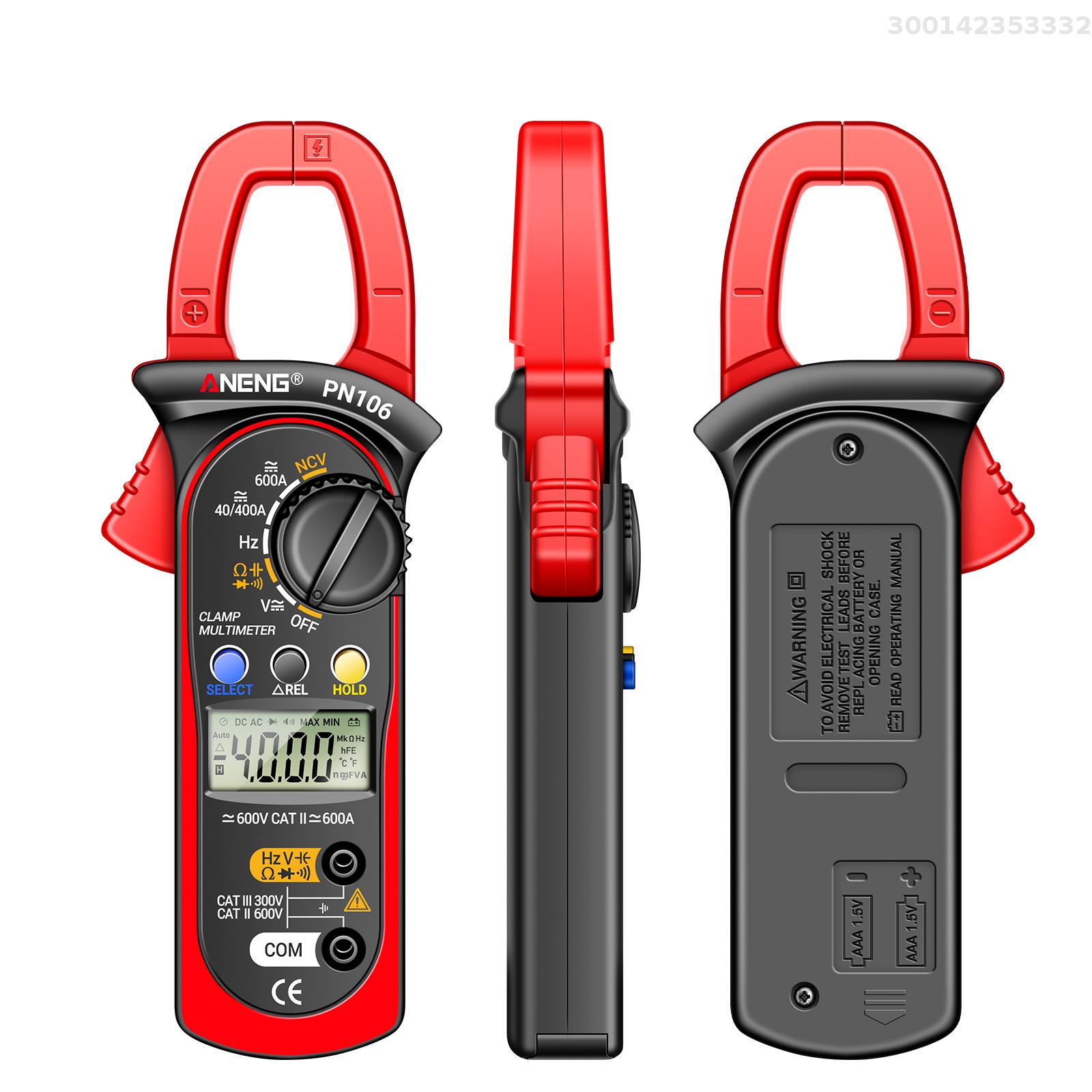 Portable Handheld Multimeter LCD Display and Auto Shutdown for Easy ...