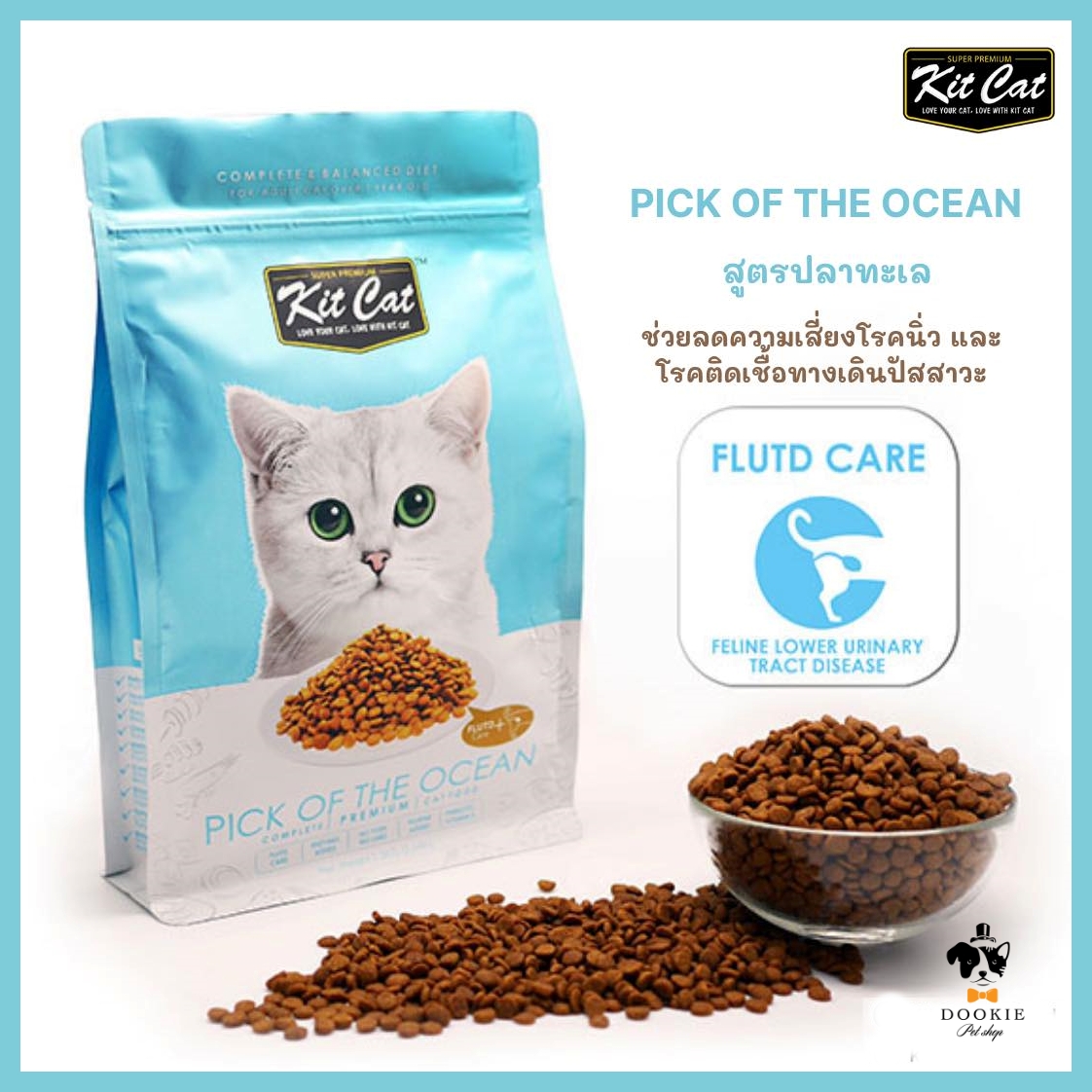 Kit Cat อาหารแมว สูตรปลาทะเล “Urinary Care” ช่วยลดความเสี่ยงโรคนิ่ว และ ...