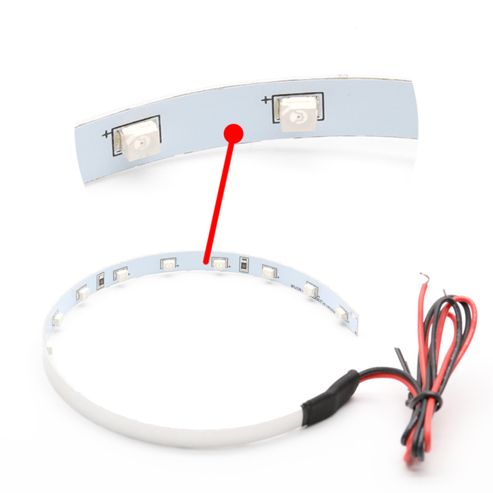 【Big-Sales】 2Pcs DIY Devil Eyes LED Halo Rings Kit 2.5 inch Projector ...