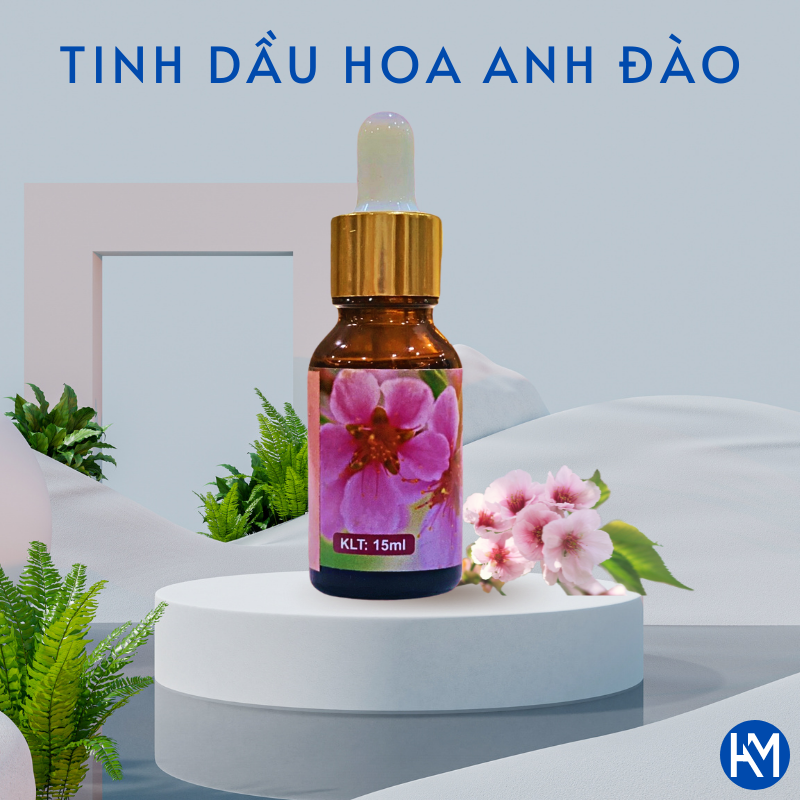 Tinh Dầu Thiên Nhiên Hoa Anh Đào Humi Store Nguyên Chất 100%, Tinh Dầu Giúp Làm Thơm Phòng, Thư ...