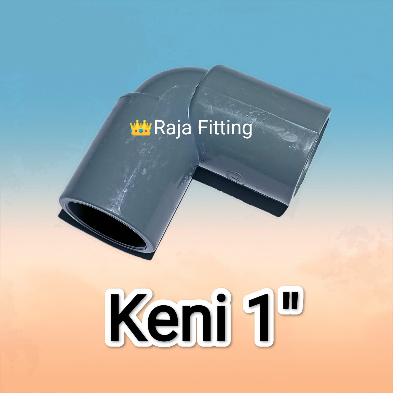 Keni 1" Raja Fitting, Elblow 1 inch | Lazada Indonesia