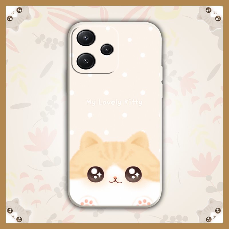 Anti-fall Liquid silicone shell Phone Case For Redmi12 4G Back Cover ...