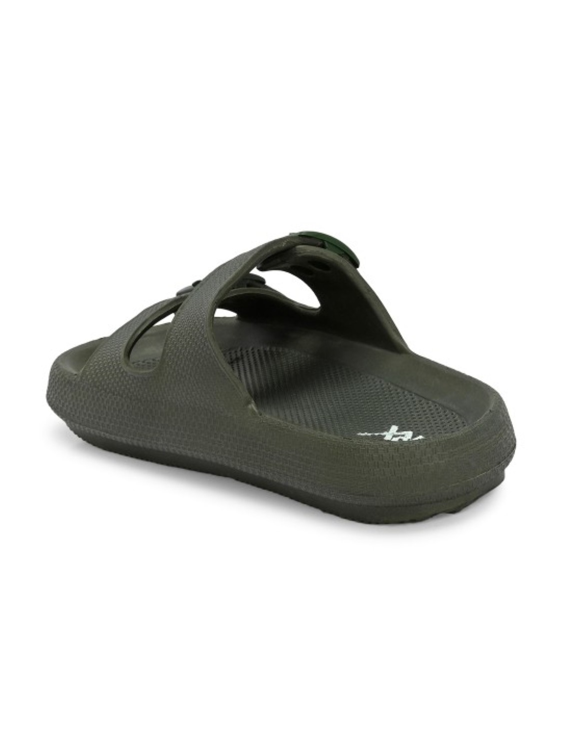 HRX By Hrithik Roshan Olive Green Textured Sliders For Men | Daraz.com.np