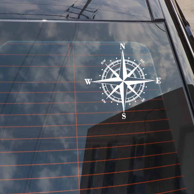 【Hottest Trends】15cm*15cm Art Design Vinyl NSWE Compass Car Stickers ...