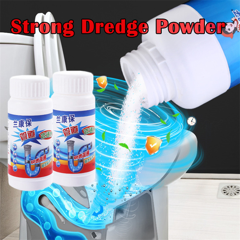 Clog Remover Drain Pipe Basin Cleaner Clogged Drainage Remover Powder ...