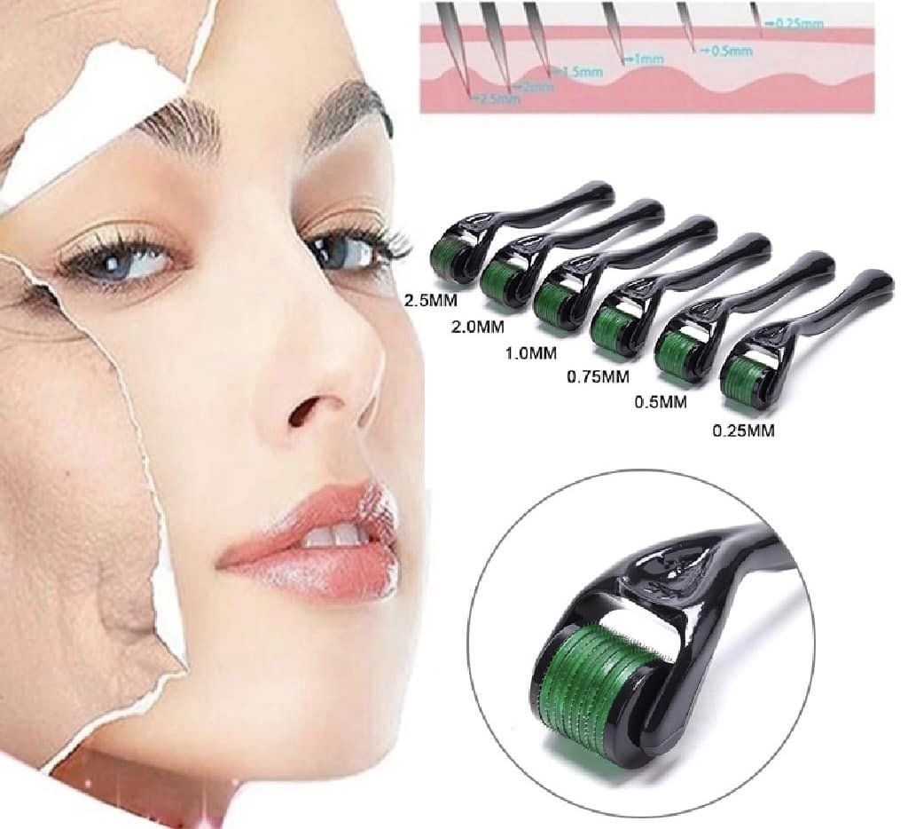 540 Roller Massage Skin Care Derma Micro Needle Scars Acne Wrinkle Hair ...