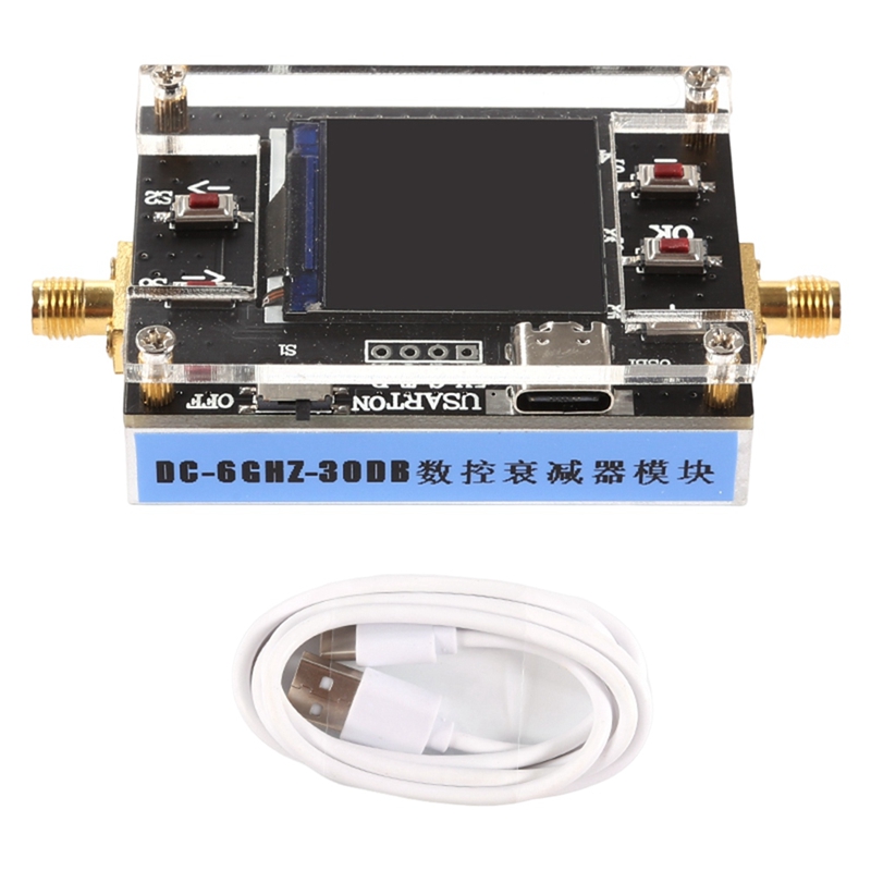 Digital Programmable RF Attenuator Module TYPE-C Type 6G 30DB TFT ... Digital Programmable RF Attenuator Module TYPE-C Type 6G 30DB TFT ...