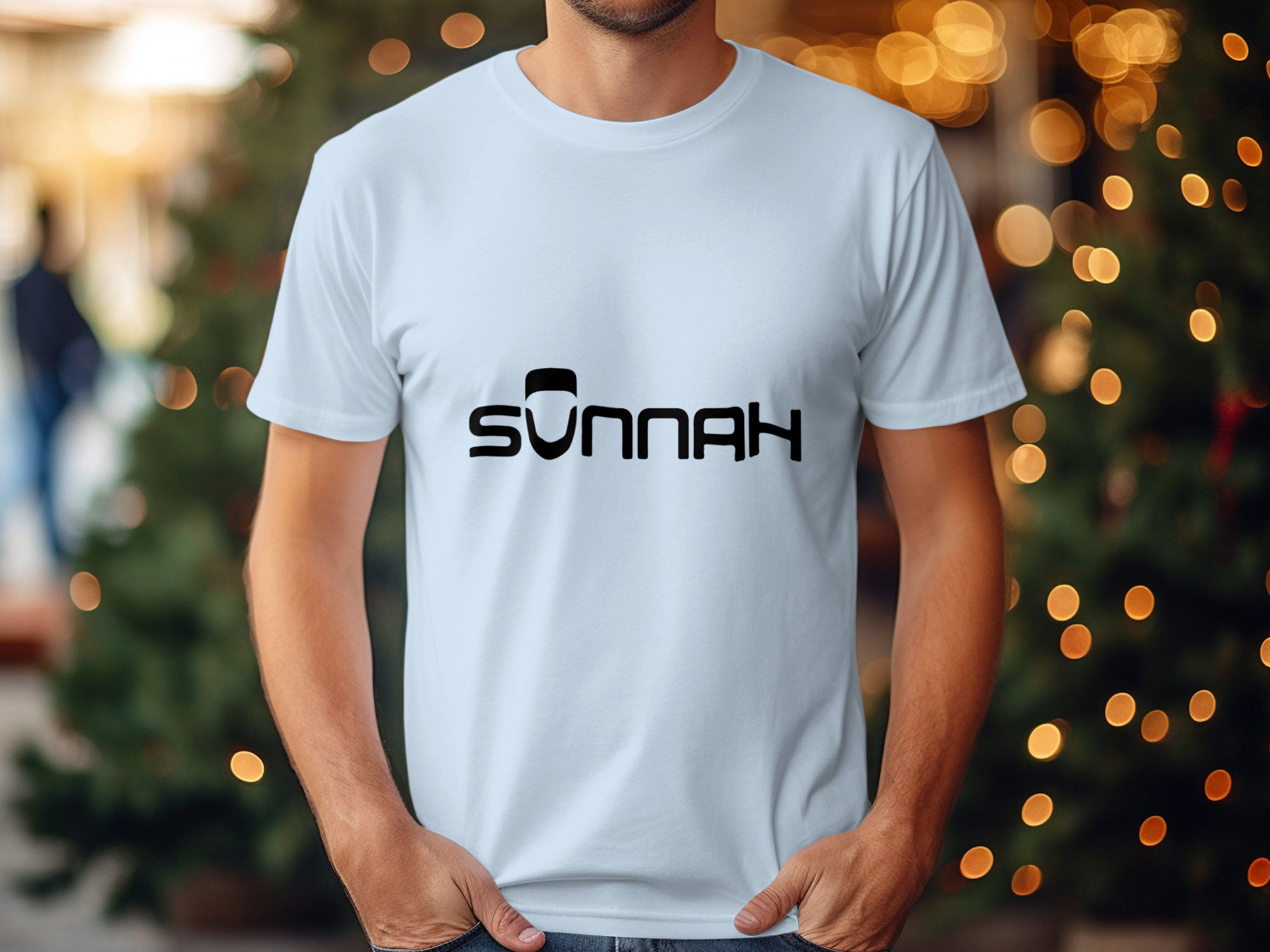 2024 Fashion Leisure sunnah digital Printed Men's T Shirt Round Neck ...
