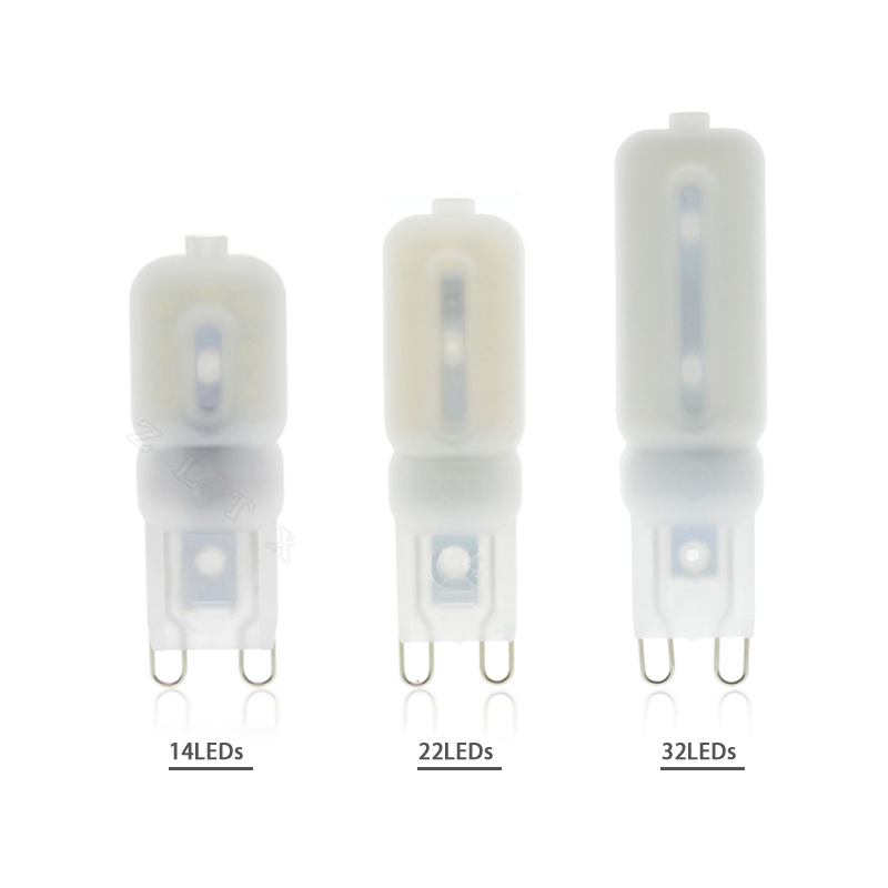 【TopazTrove】Dimmable G9 14/22/32LED Lamp Mini LED Bulb AC 220V SMD2835 ...