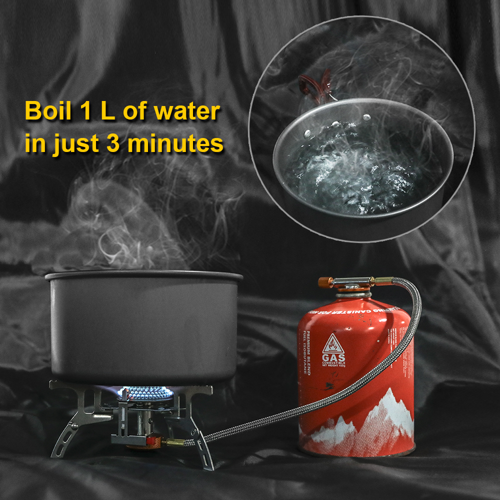 Hitorhike Portable Outdoor Gas Stove Camping Equipment Hiking 3500W ...