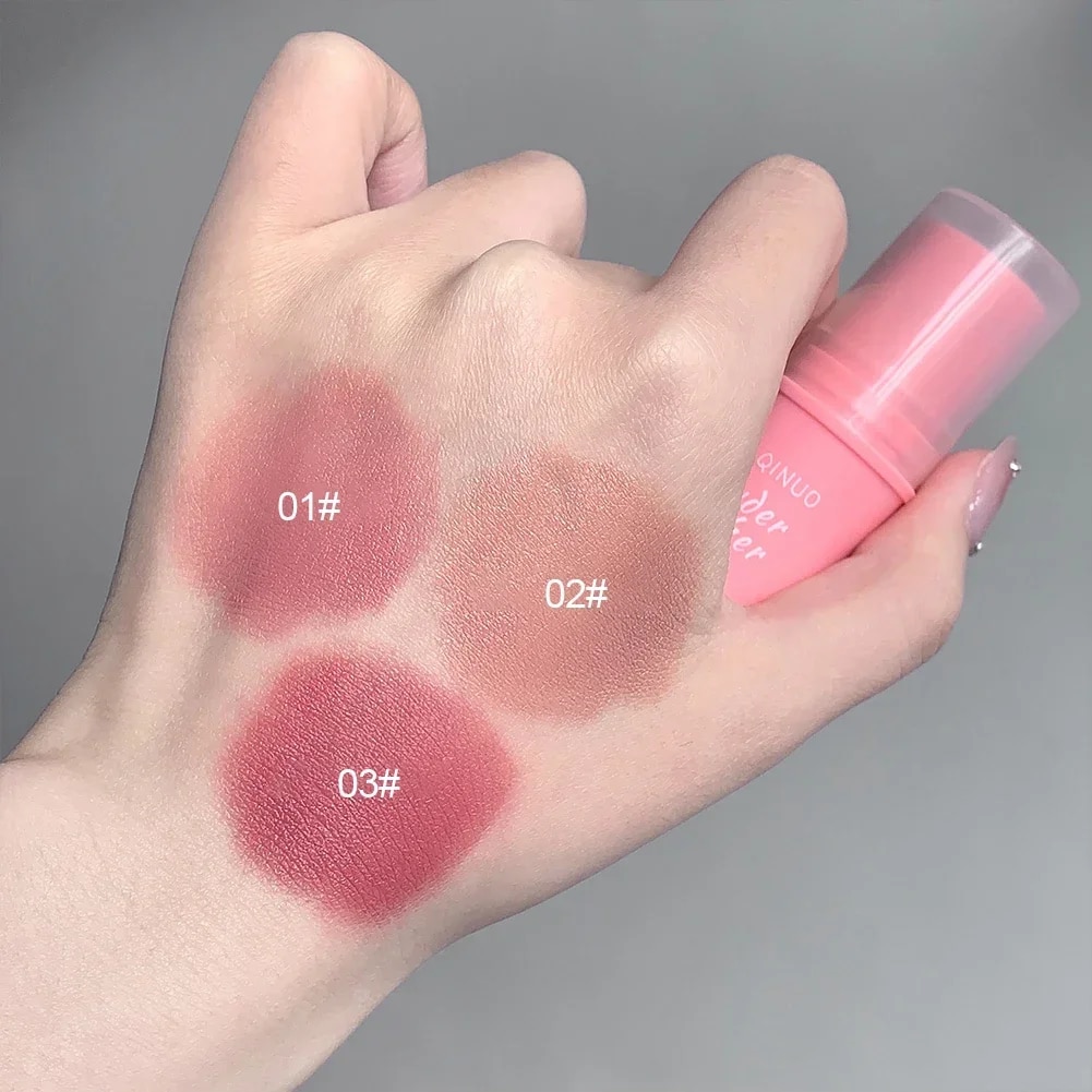 BeliefMelief Profesional Smoky Rose Blush Stick Sponge Facial Blush ...